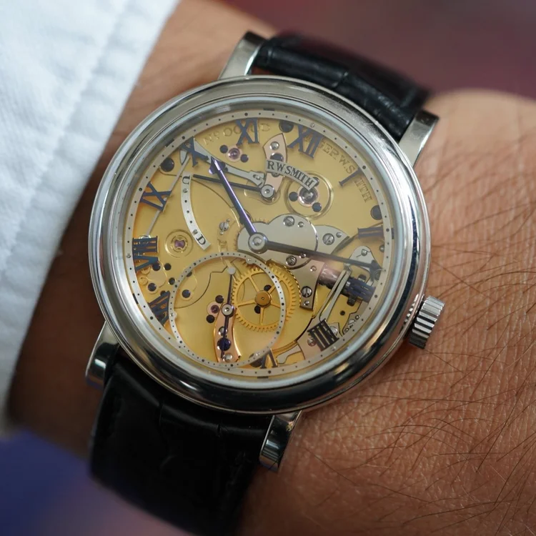 Roger W. Smith Series 2 Open Dial in Platinum Unpolished Full Set ...