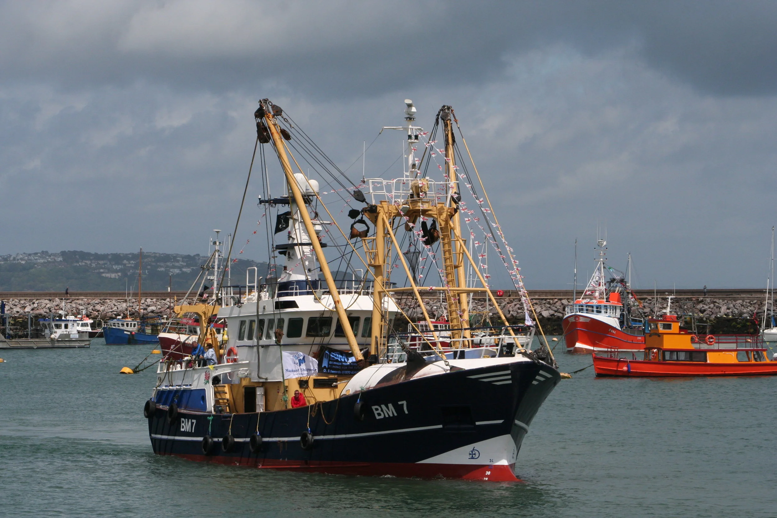Brixham Beam Trawlers - The Best Picture Of Beam