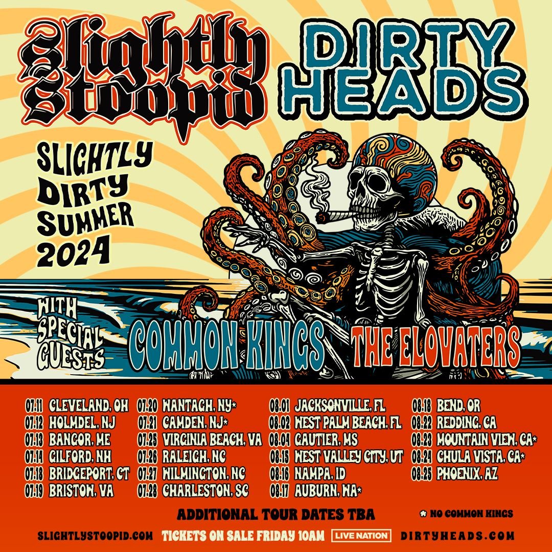 Announcing Slightly Dirty Summer Tour 2024 — Slightly Stoopid