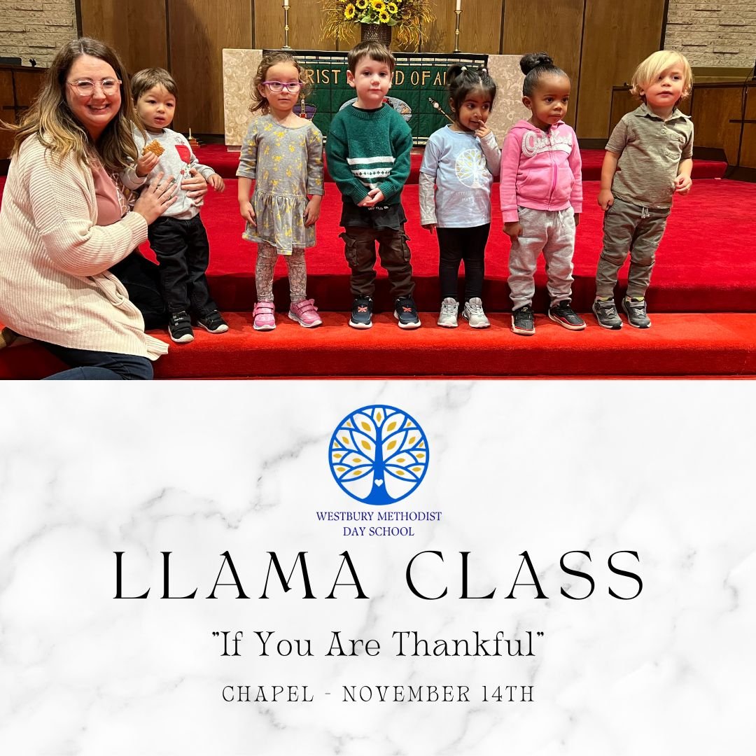 Chapel - Llama Class — Westbury Methodist Day School