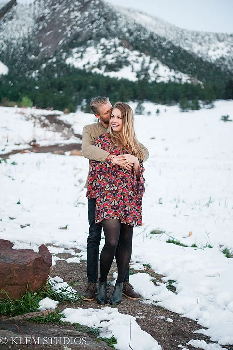 Boulder Destination Engagement Photography: Ali and Brian at Chautauqua ...