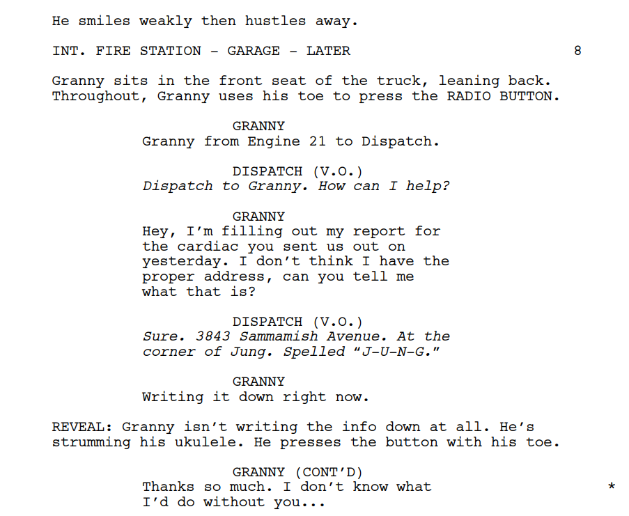 FORMATTING YOUR SPEC SCRIPT: A PRIMER, PART 21 — The Writers Guild ...