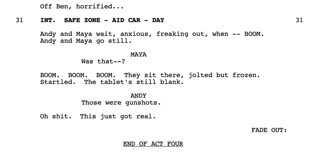 FORMATTING YOUR SPEC SCRIPT WHILE SOCIAL DISTANCING: A PRIMER, PART 18 ...