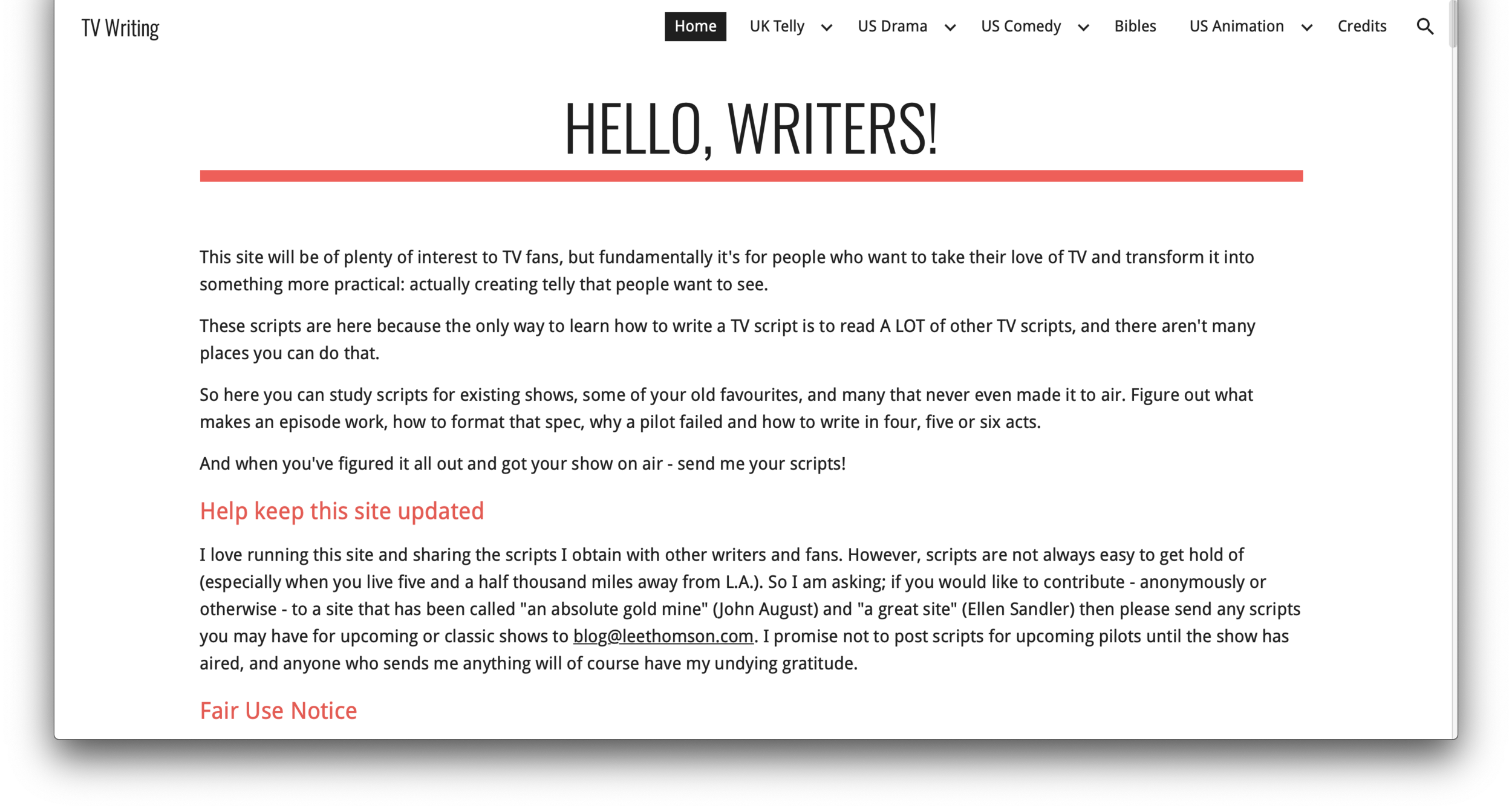The Essential Web Resources for Screenwriters — The Writers Guild ... The Essential Web Resources for Screenwriters — The Writers Guild ...