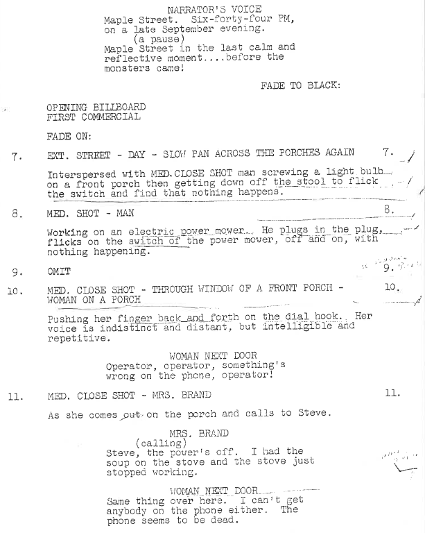 The Twilight Zone: Five Observations on Maple Street — The Writers ...