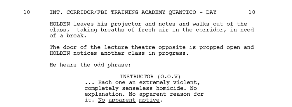FORMATTING YOUR SPEC SCRIPT WHILE SOCIAL DISTANCING: A PRIMER - PART 1 ...