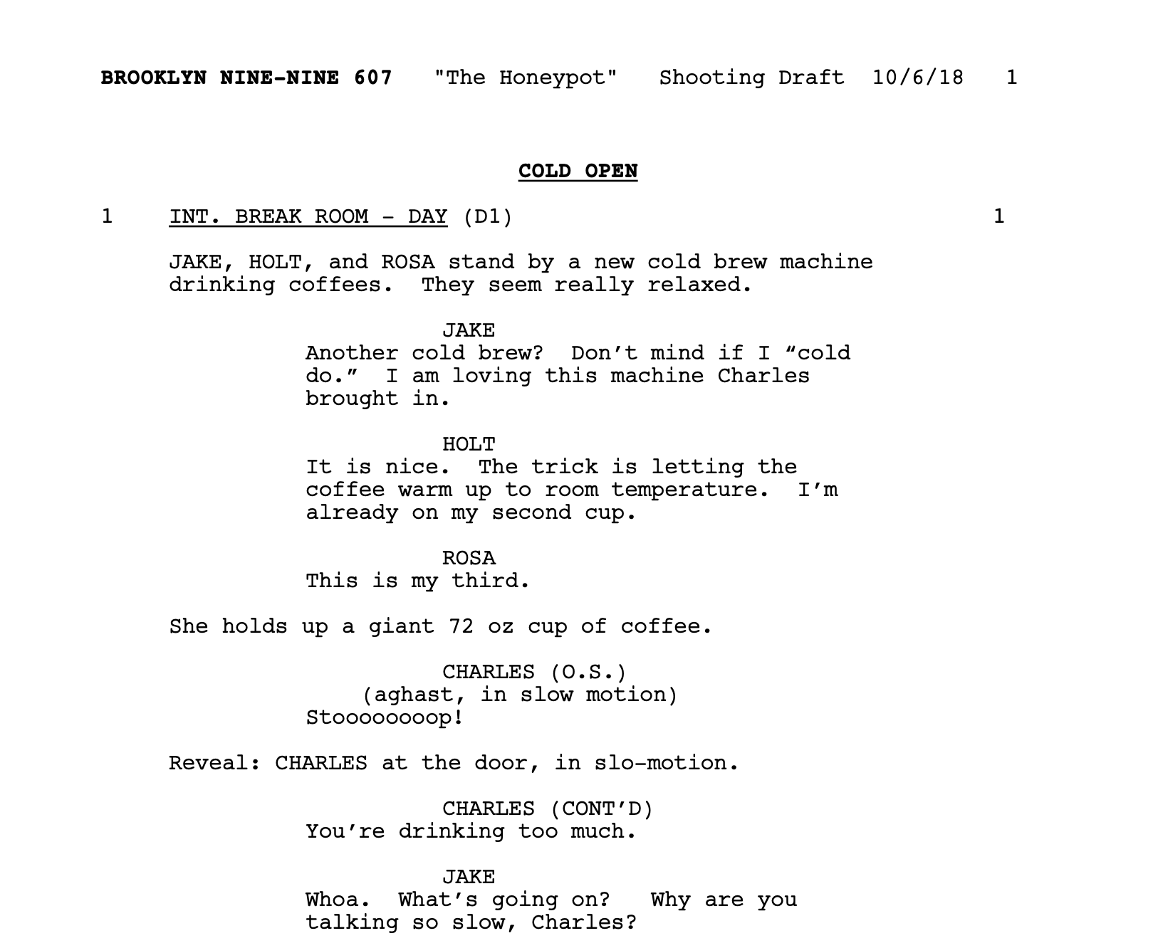 FORMATTING YOUR SPEC SCRIPT WHILE SOCIAL DISTANCING: A PRIMER - PART 4 ...