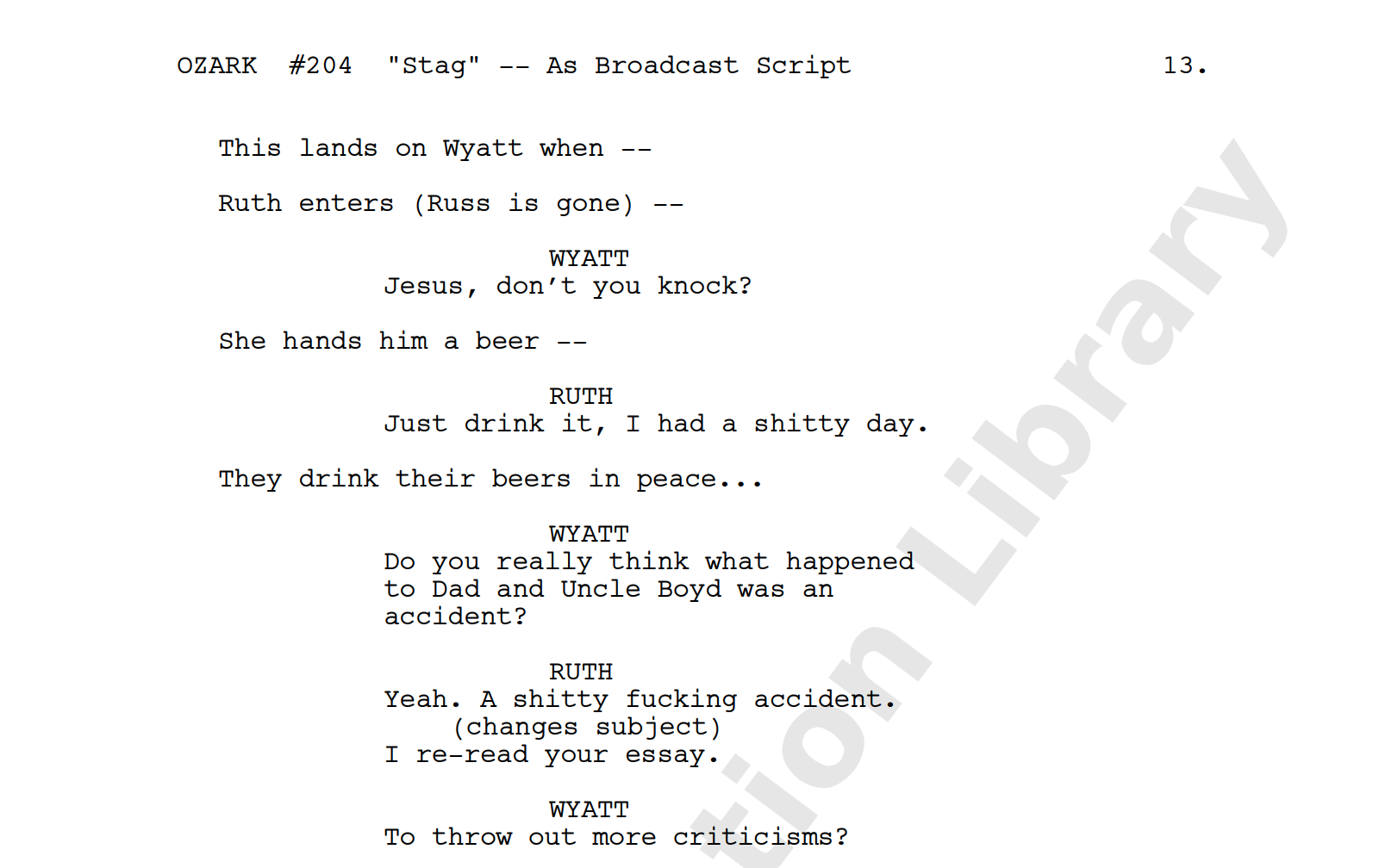 FORMATTING YOUR SPEC SCRIPT WHILE SOCIAL DISTANCING: A PRIMER - PART 8 ...