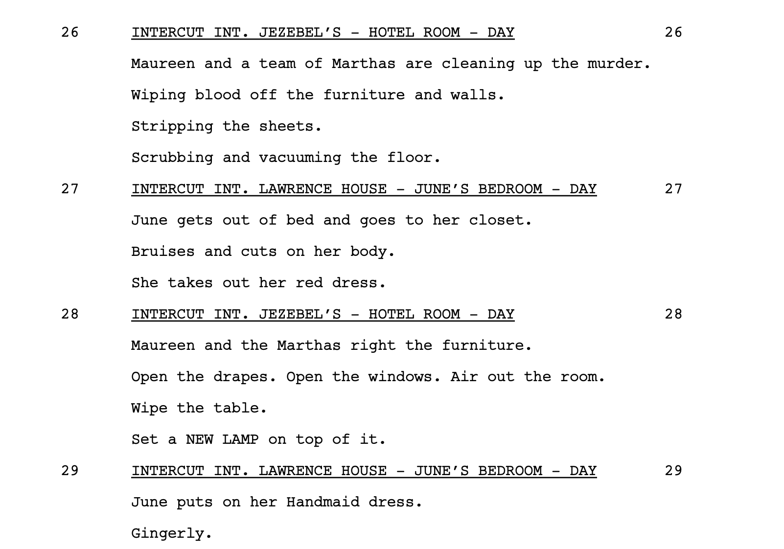 FORMATTING YOUR SPEC SCRIPT WHILE SOCIAL DISTANCING: A PRIMER - PART 10 ...