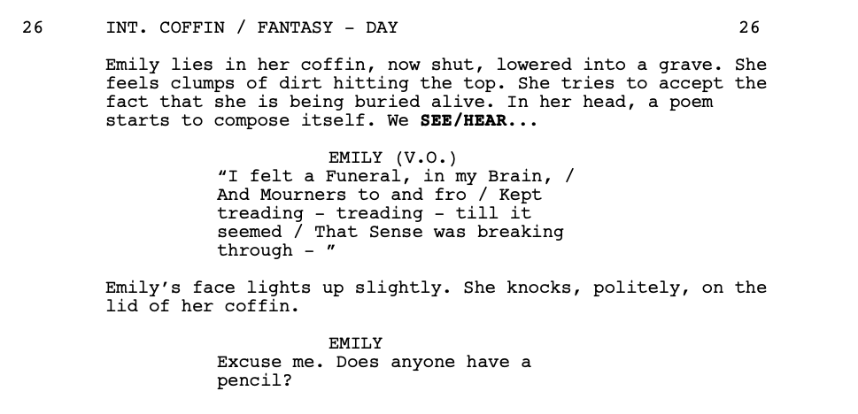 FORMATTING YOUR SPEC SCRIPT WHILE SOCIAL DISTANCING: A PRIMER, PART 11 ...