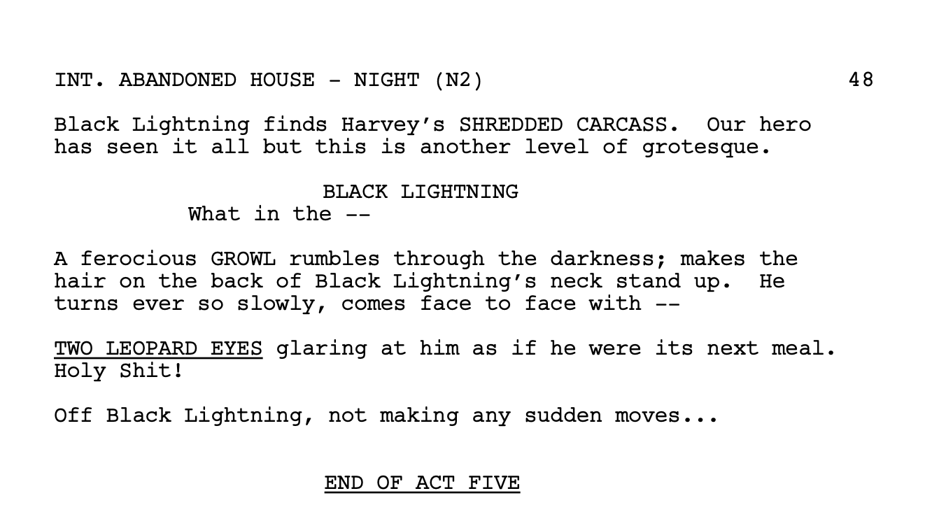 FORMATTING YOUR SPEC SCRIPT WHILE SOCIAL DISTANCING: A PRIMER, PART 12 ...