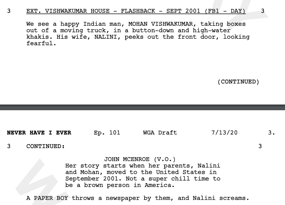 FORMATTING YOUR SPEC SCRIPT WHILE SOCIAL DISTANCING: A PRIMER, PART 12 ...