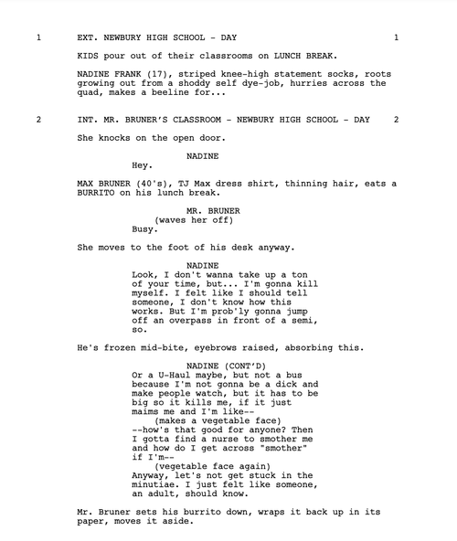 WRITING YOUR SCREENPLAY WHILE SOCIAL DISTANCING: PAGE ONE — The Writers ...