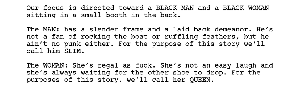 WRITING YOUR SCREENPLAY: CHARACTER DESCRIPTIONS — The Writers Guild ...