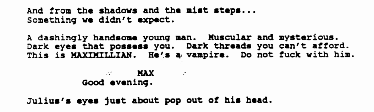 WRITING YOUR SCREENPLAY: CHARACTER DESCRIPTIONS — The Writers Guild ...