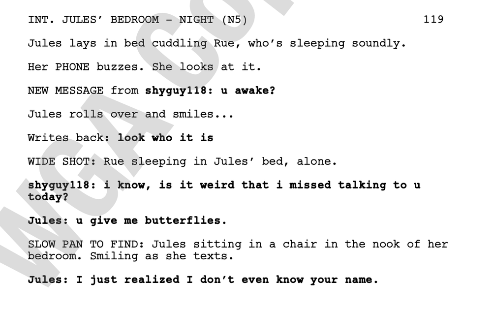 FORMATTING YOUR SPEC SCRIPT WHILE SOCIAL DISTANCING: A PRIMER, PART 13 ...