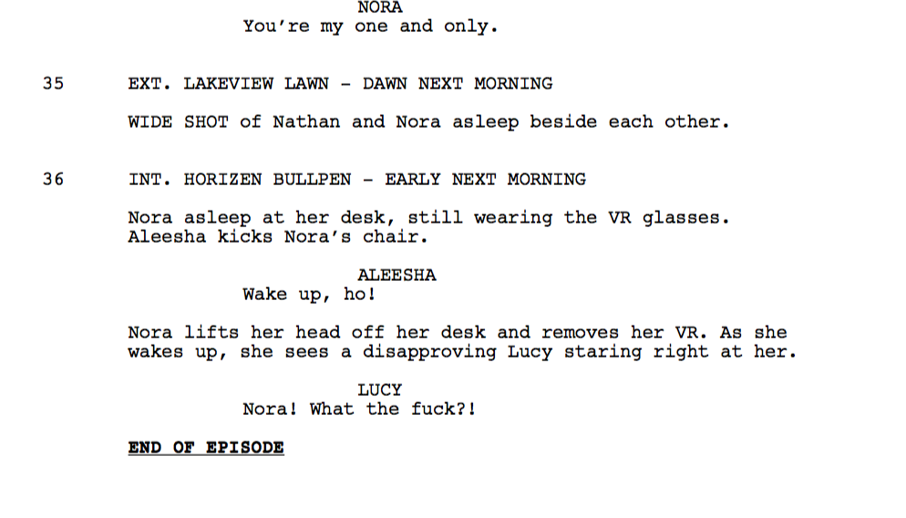 FORMATTING YOUR SPEC SCRIPT WHILE SOCIAL DISTANCING: A PRIMER, PART 13 ...