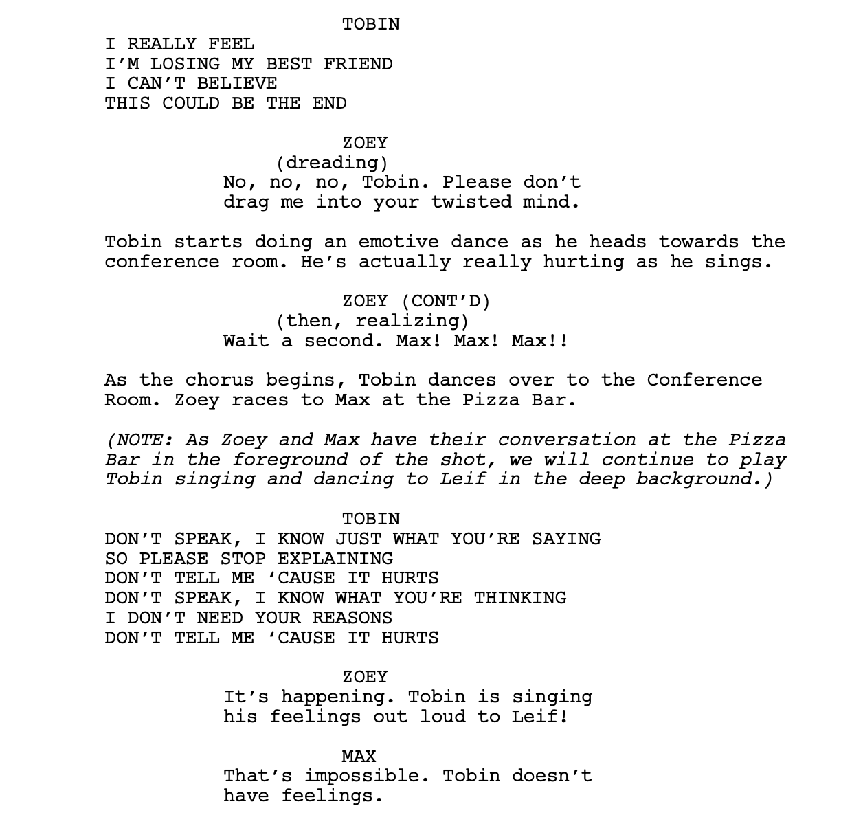 Formatting Your Spec Script While Social Distancing A Primer Part 14