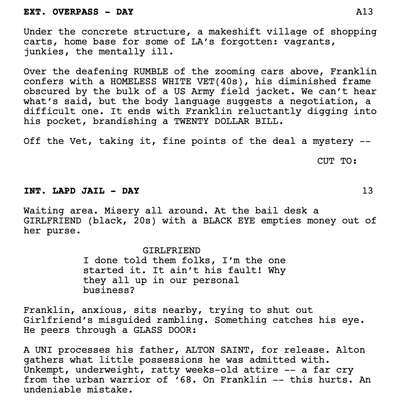 FORMATTING YOUR SPEC SCRIPT WHILE SOCIAL DISTANCING: A PRIMER, PART 15 ...