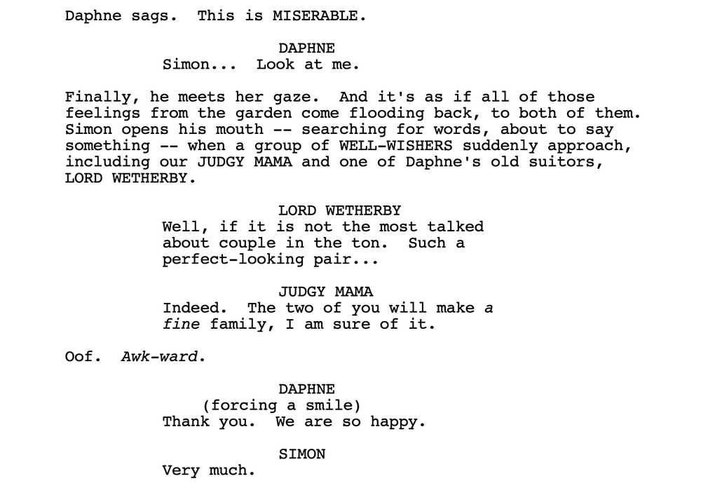 FORMATTING YOUR SPEC SCRIPT WHILE SOCIAL DISTANCING: A PRIMER, PART 16 ...