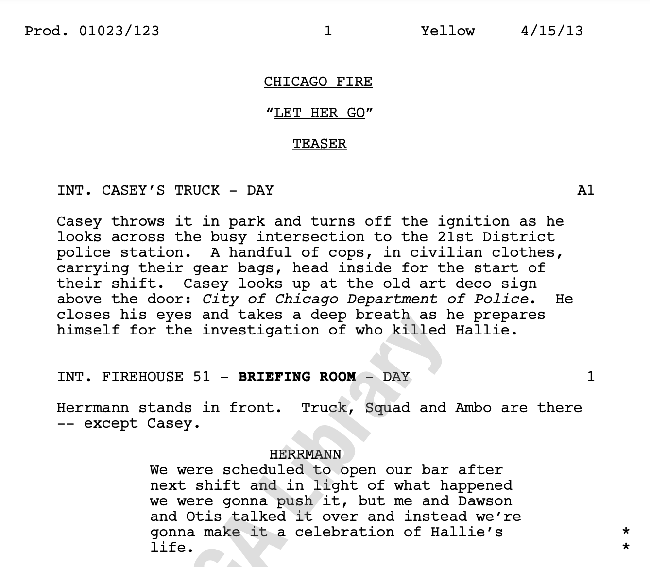 FORMATTING YOUR SPEC SCRIPT WHILE SOCIAL DISTANCING: A PRIMER, PART 16 ...