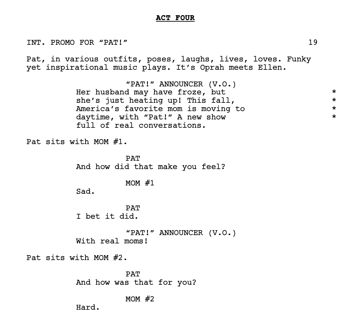 FORMATTING YOUR SPEC SCRIPT WHILE SOCIAL DISTANCING: A PRIMER, PART 16 ...