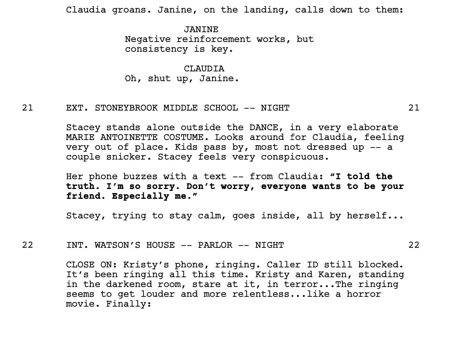 FORMATTING YOUR SPEC SCRIPT WHILE SOCIAL DISTANCING: A PRIMER, PART 17 ...