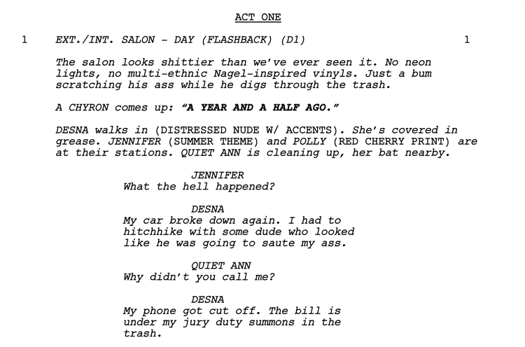 FORMATTING YOUR SPEC SCRIPT WHILE SOCIAL DISTANCING: A PRIMER, PART 17 ...