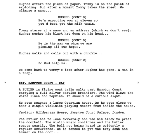 FORMATTING YOUR SPEC SCRIPT WHILE SOCIAL DISTANCING: A PRIMER, PART 17 ...