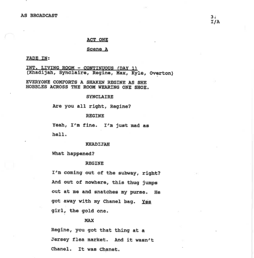 TV FORMAT FUNDAMENTALS: MULTI-CAM SITCOMS — The Writers Guild Foundation