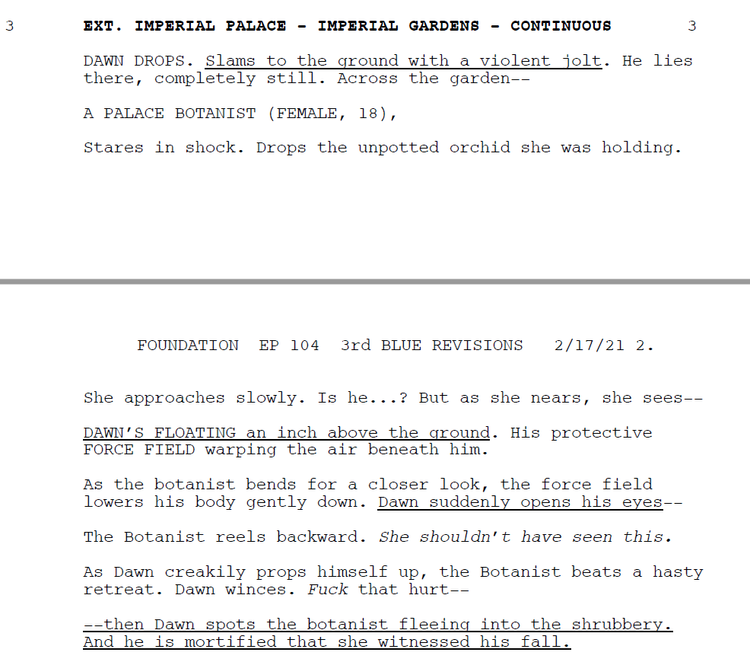 FORMATTING YOUR SPEC SCRIPT WHILE SOCIAL DISTANCING: A PRIMER, PART 18 ...