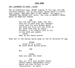 FORMATTING YOUR SPEC SCRIPT WHILE SOCIAL DISTANCING, A PRIMER PART 19 ...