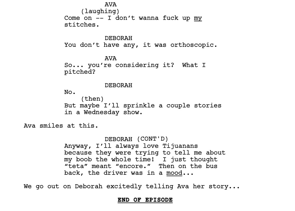 FORMATTING YOUR SPEC SCRIPT WHILE SOCIAL DISTANCING: A PRIMER, PART 18 ...