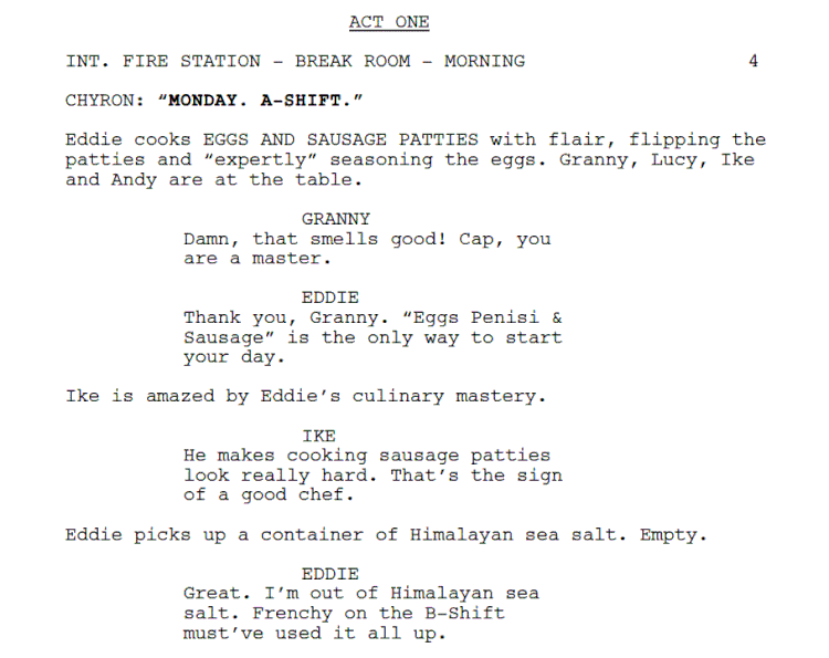 FORMATTING YOUR SPEC SCRIPT: A PRIMER, PART 21 — The Writers Guild ...