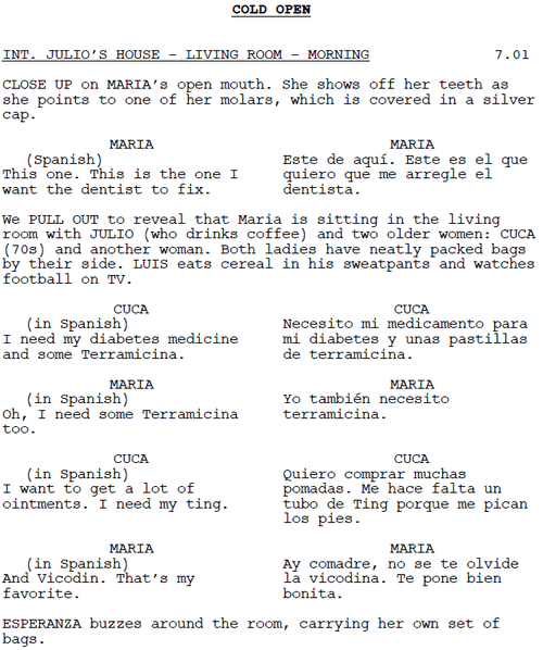 FORMATTING YOUR SPEC SCRIPT, A PRIMER: PART 22 — The Writers Guild Foundation