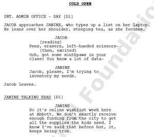 FORMATTING YOUR SPEC SCRIPT, A PRIMER: PART 22 — The Writers Guild ...