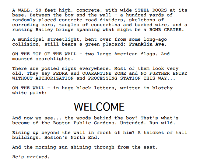 FORMATTING YOUR SPEC SCRIPT, A PRIMER: PART 23 — The Writers Guild ...