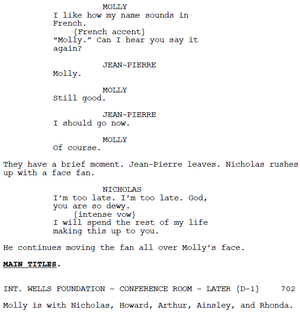 FORMATTING YOUR SPEC SCRIPT, A PRIMER: PART 22 — The Writers Guild ...