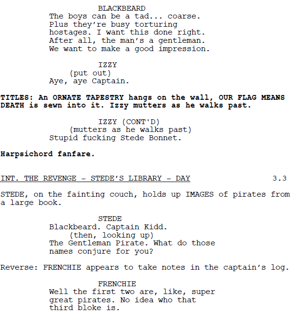 FORMATTING YOUR SPEC SCRIPT, A PRIMER: PART 22 — The Writers Guild ...