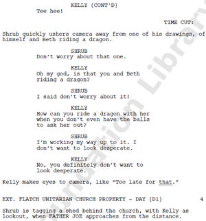 FORMATTING YOUR SPEC SCRIPT, A PRIMER: PART 22 — The Writers Guild Foundation