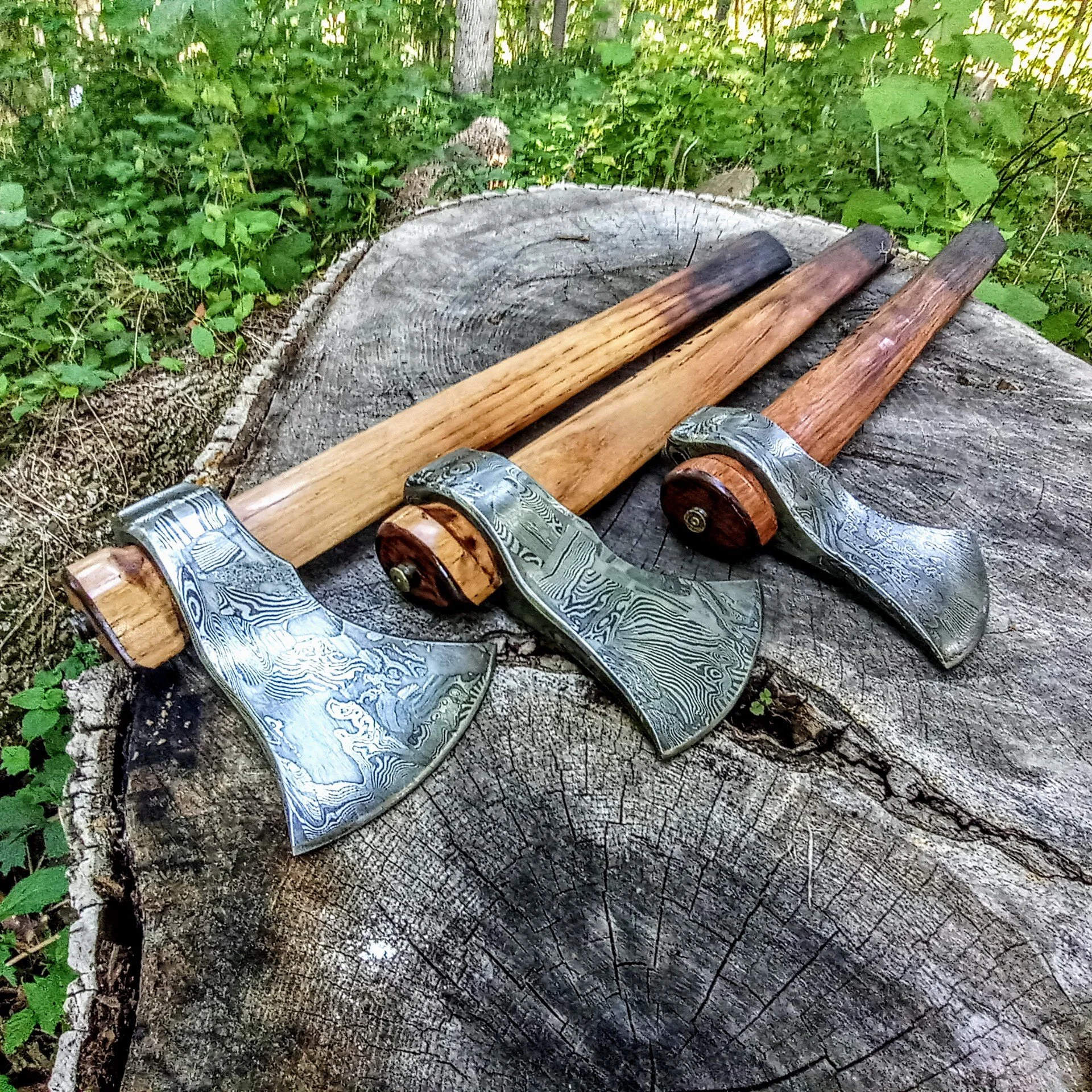 Hand forged WV blacksmith handmade axes — Germs MetalWorks
