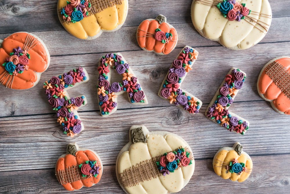 Fall Pumpkin Cookies — Honey Blonde