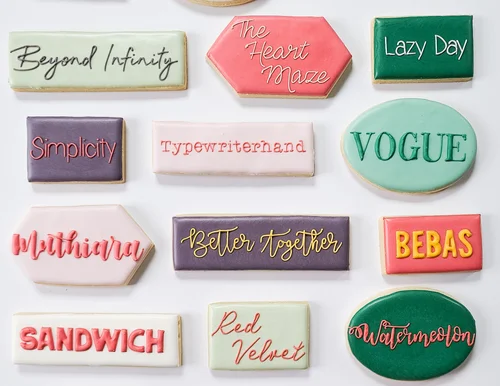 Writing with Royal Icing — Honey Blonde