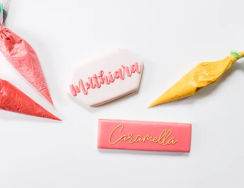 Writing with Royal Icing — Honey Blonde