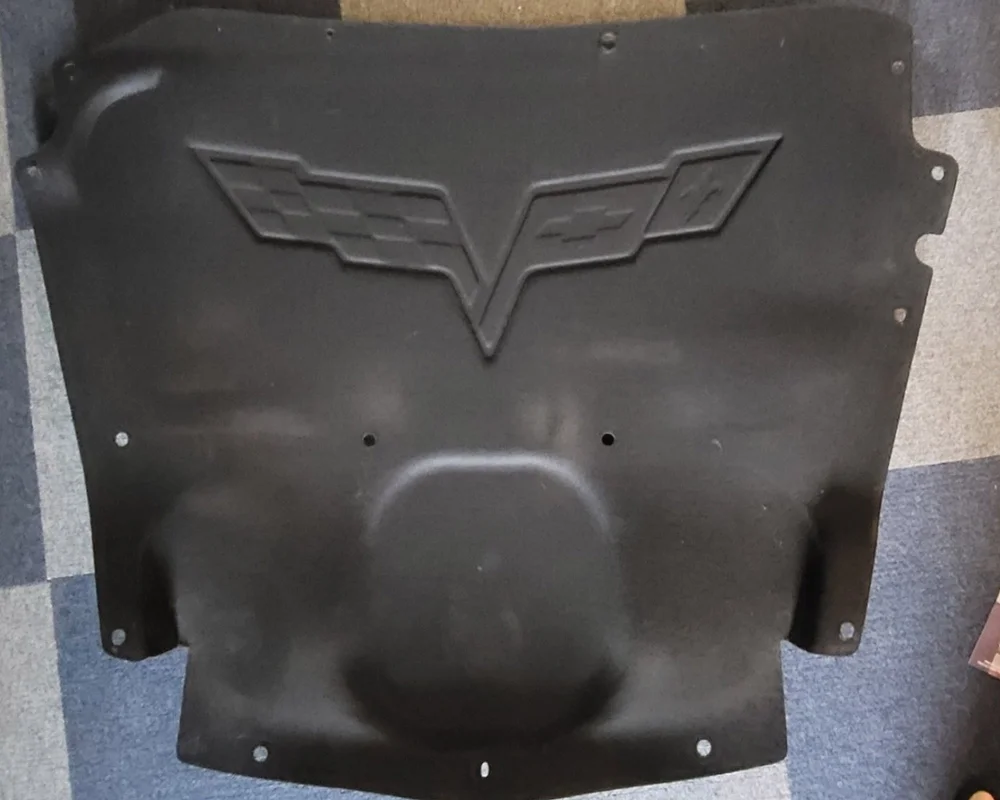 Blog Post: Customizing a C6 Corvette Hood Liner — Airbrushed Hood Liners