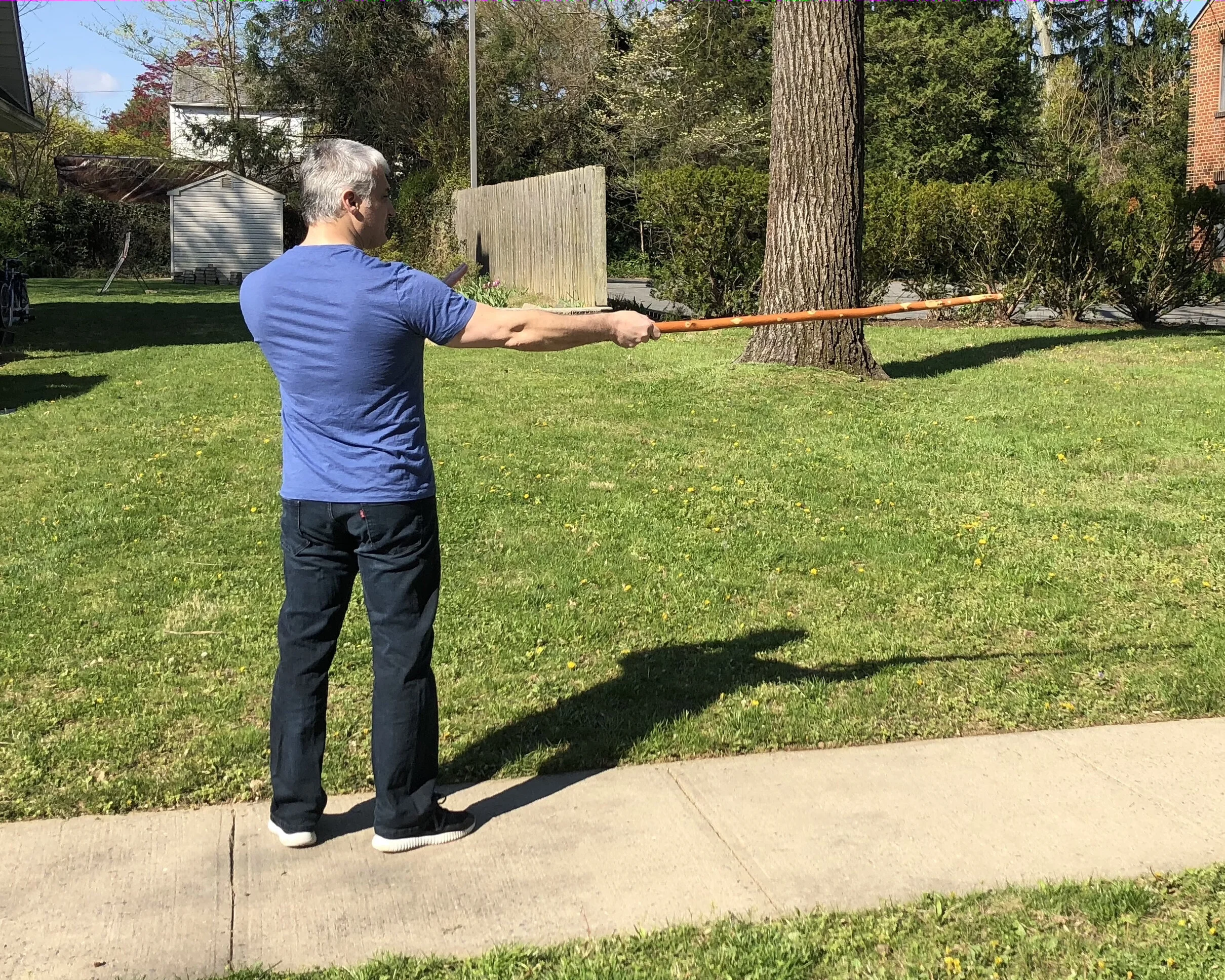 With COVID-19 Carry A Big Stick — David Kahn Krav Maga
