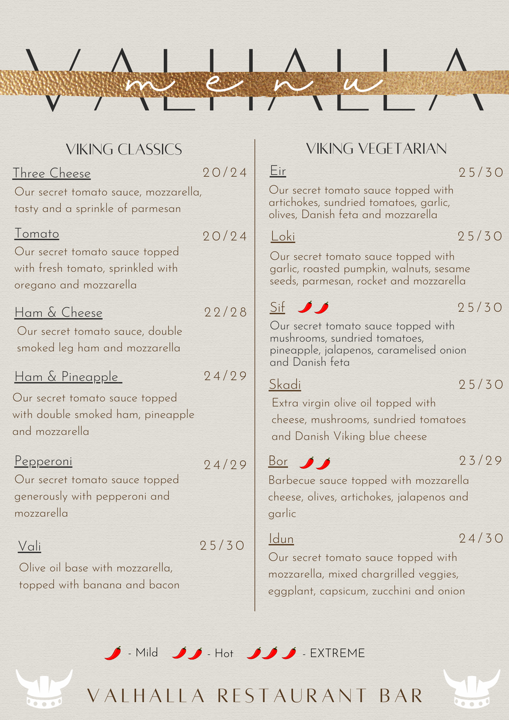 Valhalla Restaurant Bar