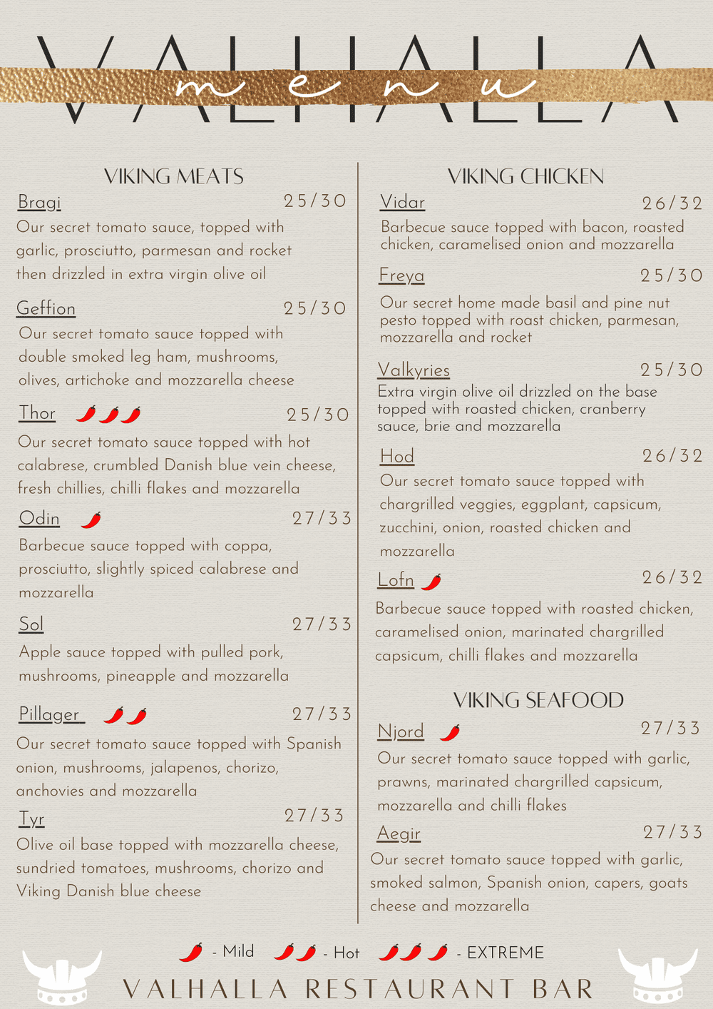 Valhalla Restaurant Bar