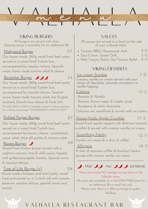 Valhalla Restaurant Bar