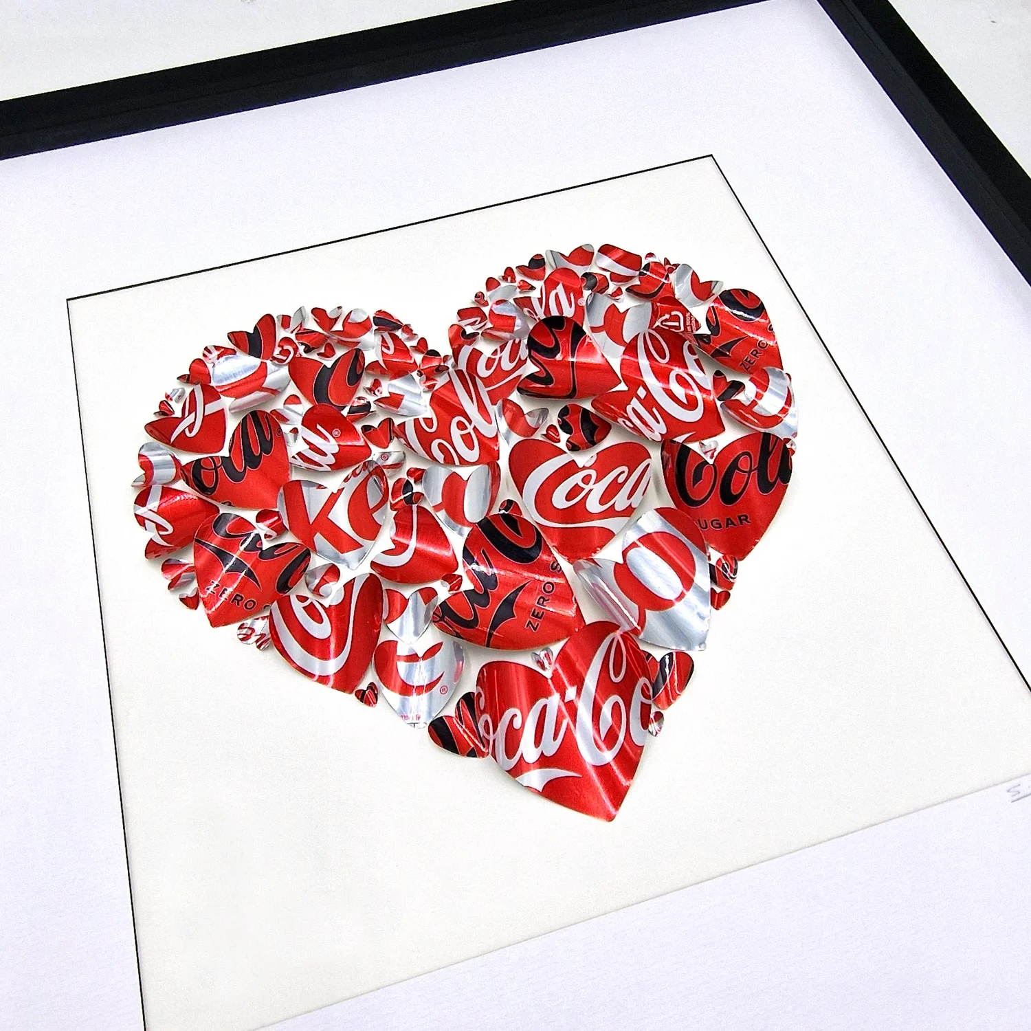 Coca-Cola Heart of Hearts - Large — Sarah Turner Eco Art & Design